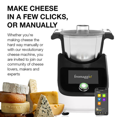 Fromaggio Stainless Steel Smart Cheesemaker | fromaggio