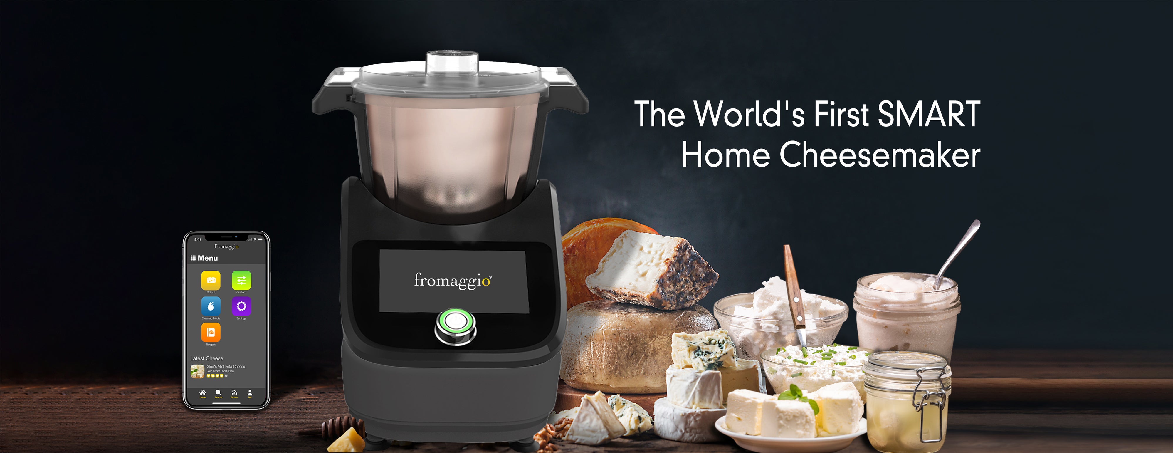 fromaggio | Smart Home Cheesemaker: Artisanal Cheese in Clicks