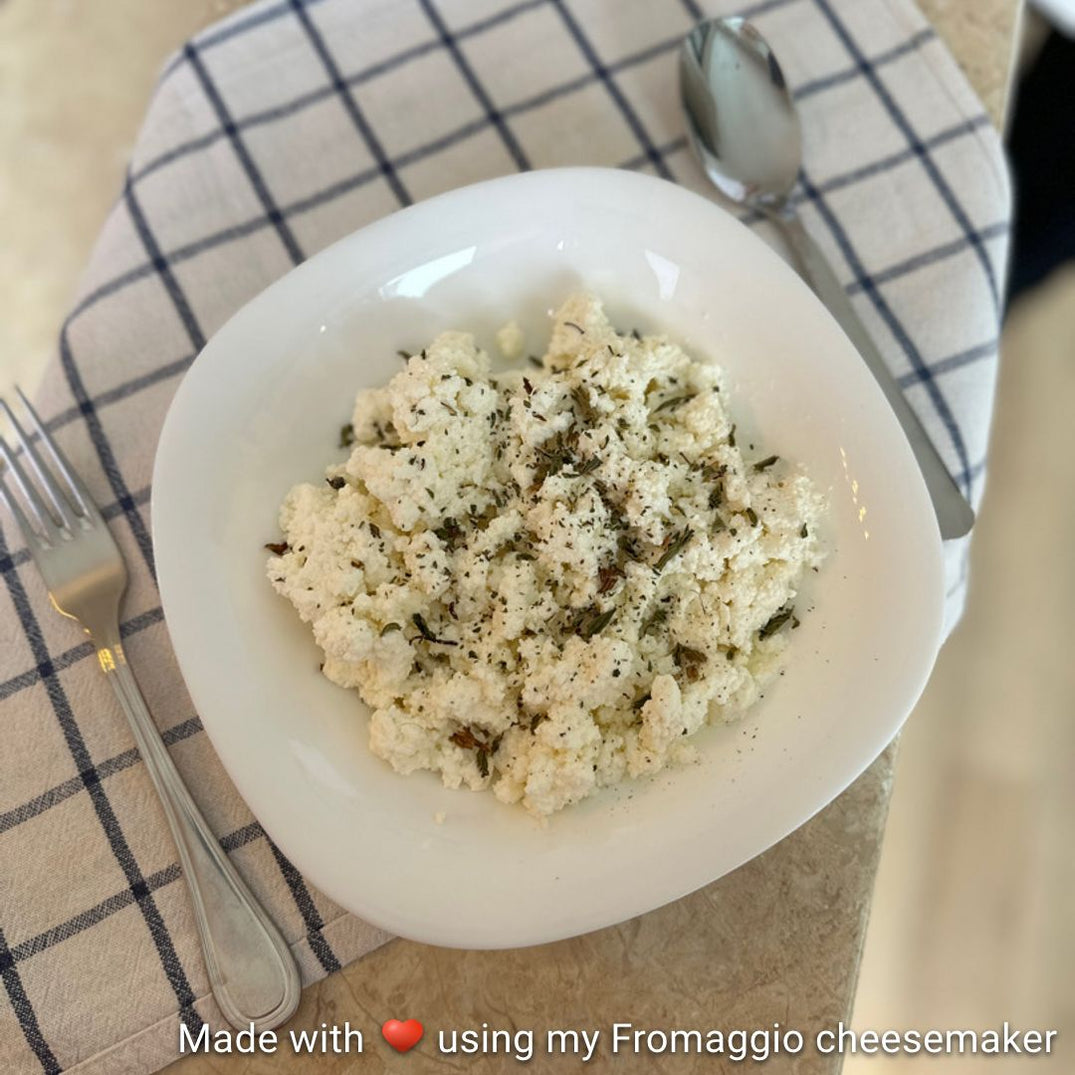 Minty Cottage Cheese | fromaggio